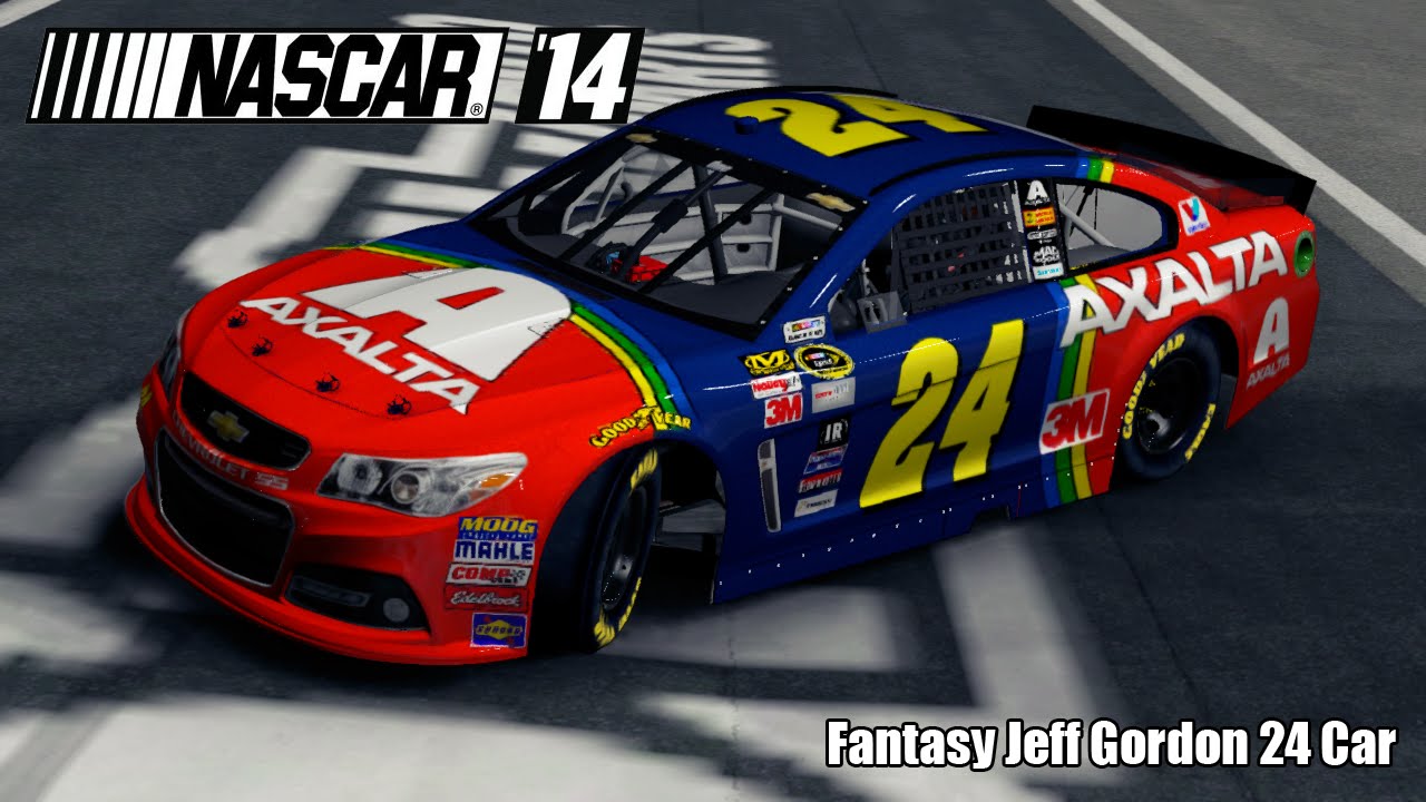 Nascar 14 Garage: Fantasy 2015 Jeff Gordon Axalta Rainbow Warrior ...
