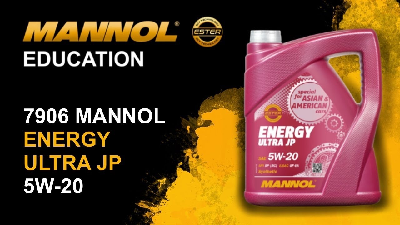 MN 7906 MANNOL Energy Ultra JP 5W-20 - YouTube