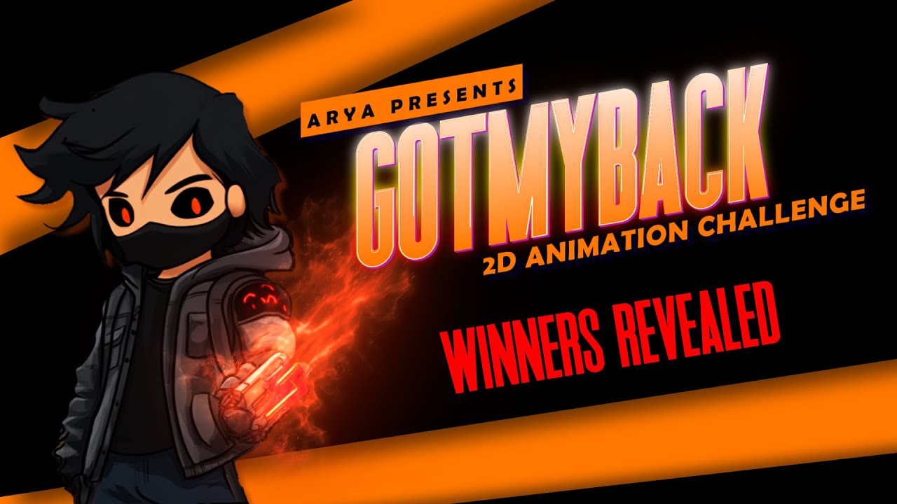 GOTMYBACK: 2D ANIMATION CHALLENGE | FINAL ROUND | WINNER ANNOUCEMENT ...