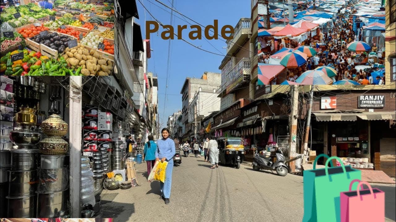 Famous bazar of Jammu | Parade |Purani mandi | Pakka Danga | 🛍🎀 - YouTube