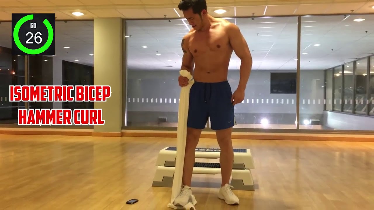 Home Bicep Workout No Equipment Bicep Exercises at Home Without ...