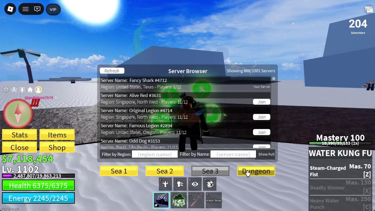Blox Fruits SEA 2 – Road to 1500 Begins! (P2) LIVE - YouTube