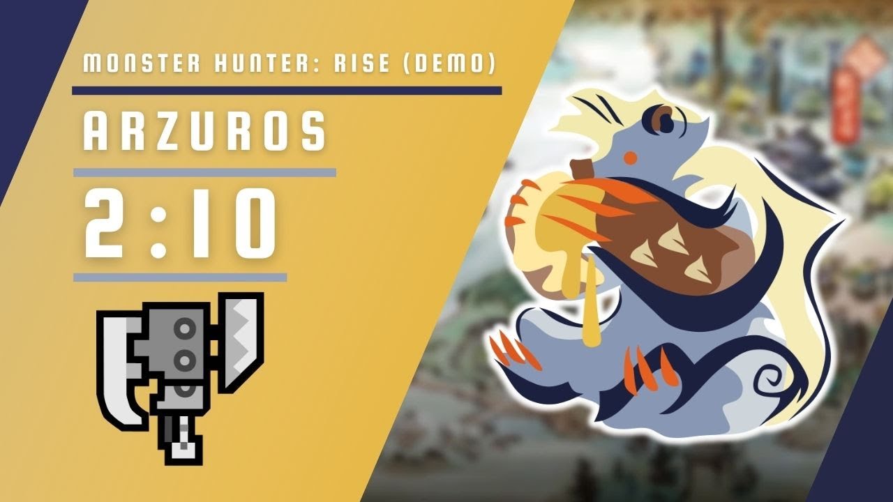 MH: Rise (Demo) | Arzuros | Switch Axe Solo | 2'10 - YouTube