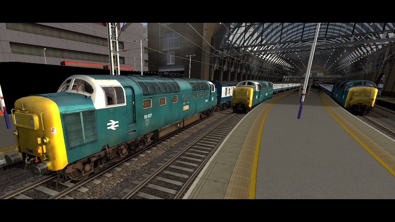 DELTICS AT THE CROSS (Train Simulator 2015) LOCO TV UK - YouTube