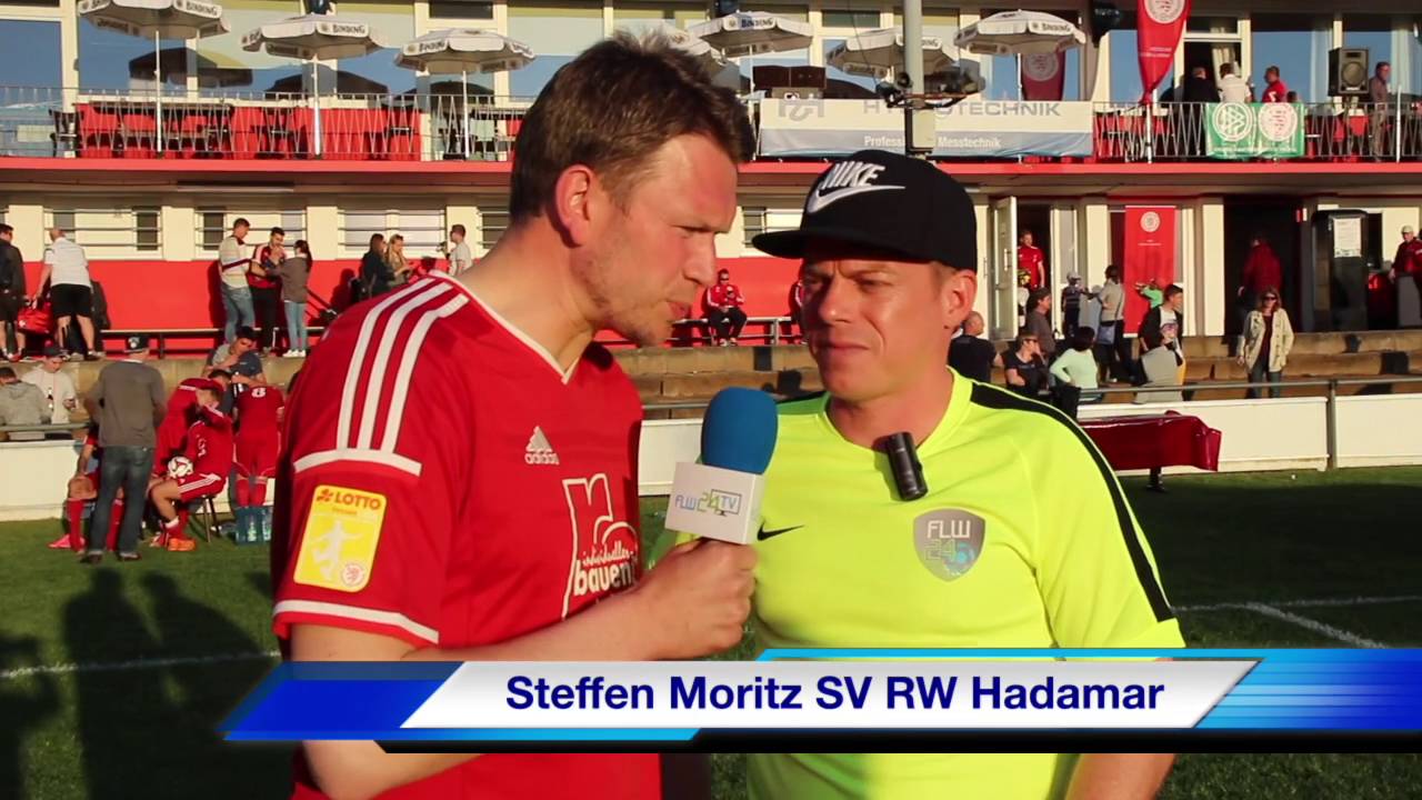Kreispokalfinale Interview nach dem Spiel mit den Trainern Florian Dempewolf und Steffen Moritz ...
