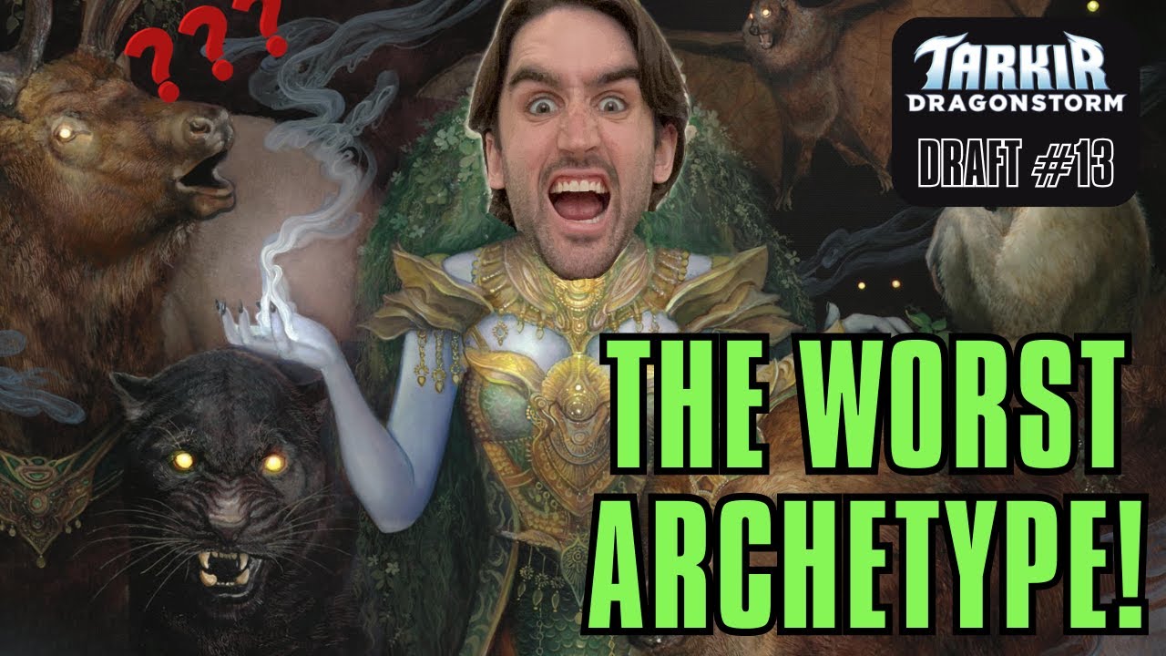 Forcing the Worst Archetype! | Tarkir: Dragonstorm Draft #13 | MTG ...