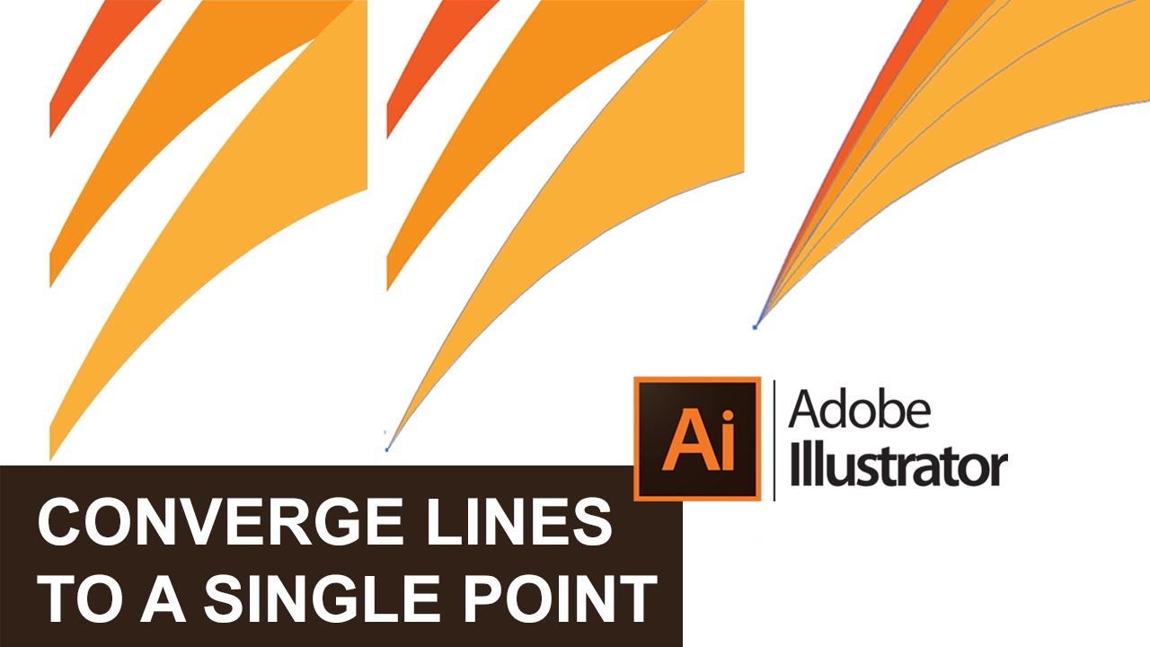 How To Join Multiple Lines Points To A Single Point In Illustrator How To Join Multiple Lines Points To A Single Point In Illustrator