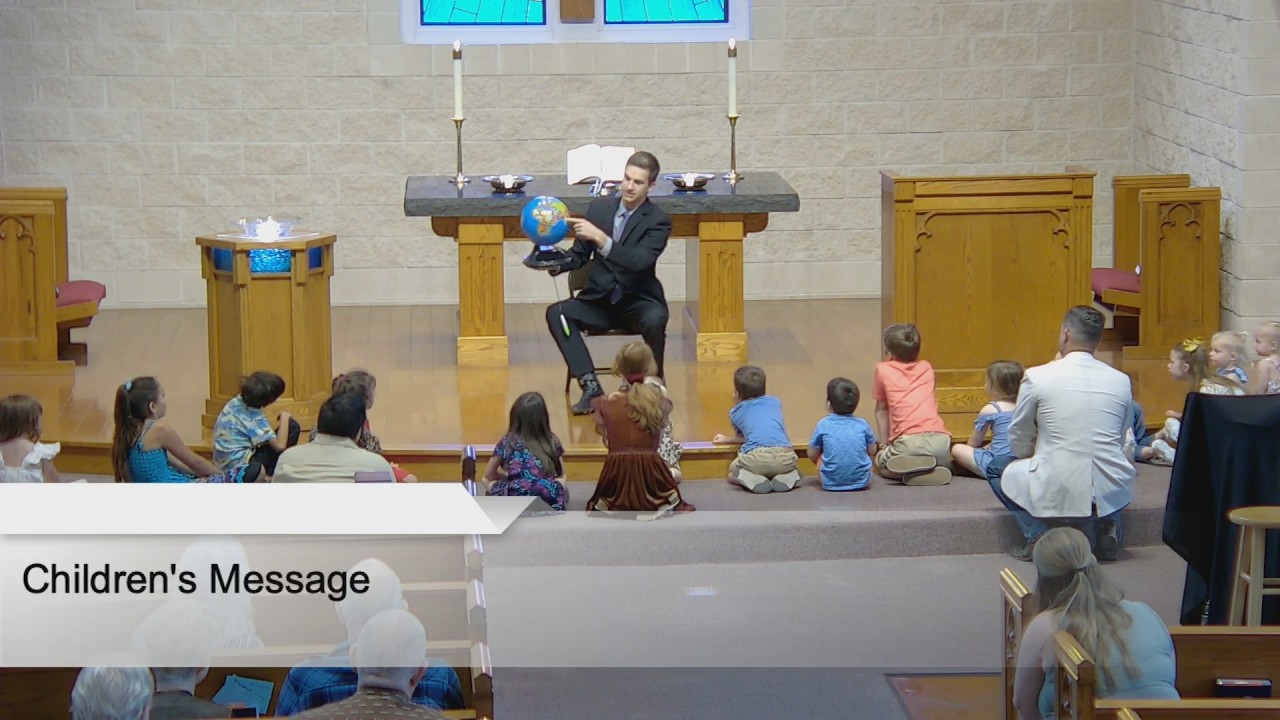 Children's Message: God Loves the World - YouTube
