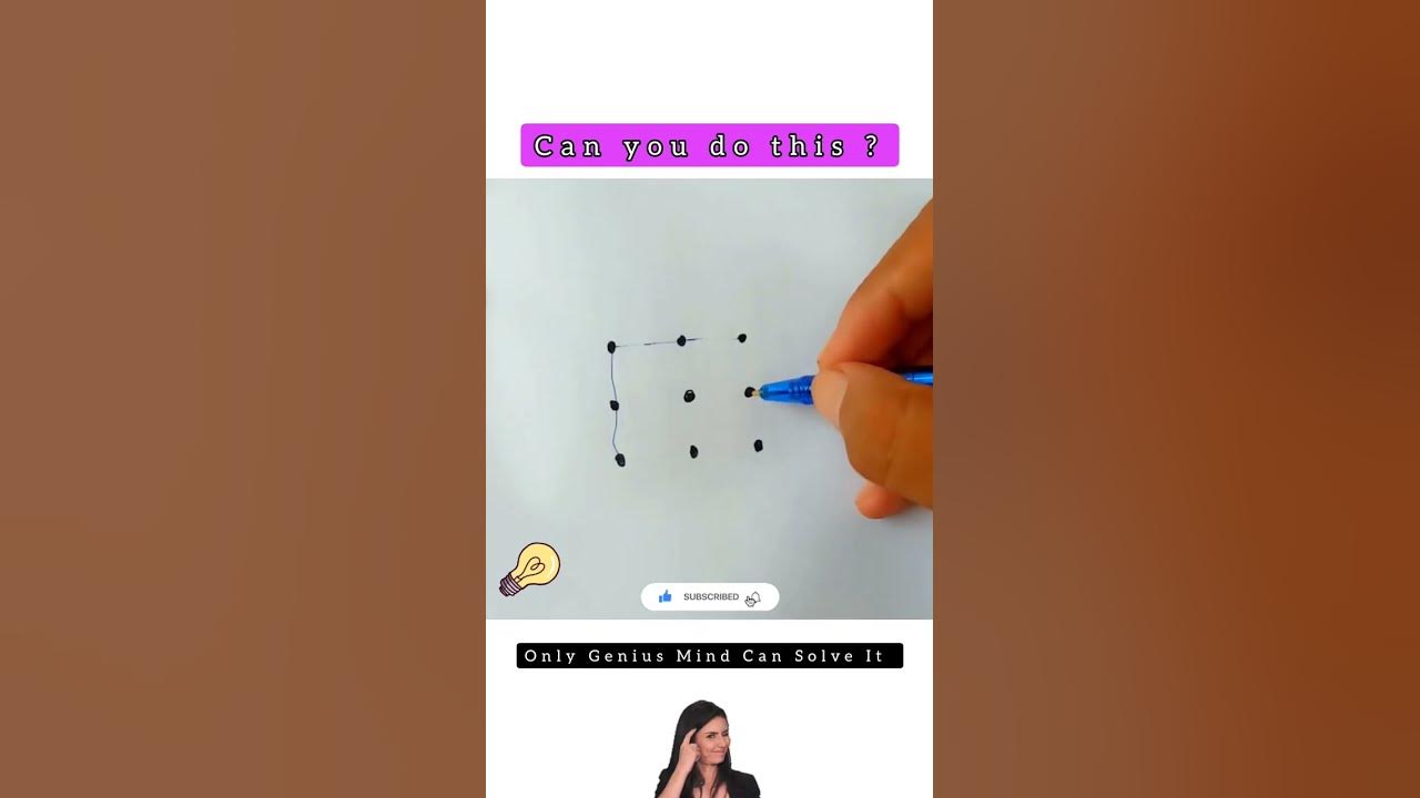Connect All The 9 Dots With 4 Straight Lines Only Genius Mind Can connect-all-the-9-dots-with-4-straight-lines-only-genius-mind-can
