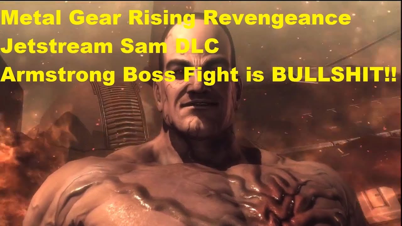 Metal Gear Rising Jetstream Sam Dlc Bladewolf Boss Fight
