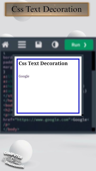 𝐂𝐬𝐬 𝐓𝐞𝐱𝐭 𝐃𝐞𝐜𝐨𝐫𝐚𝐭𝐢𝐨𝐧 | #text #decoration #design #webdesign #css #style #html @Educationslearning ...