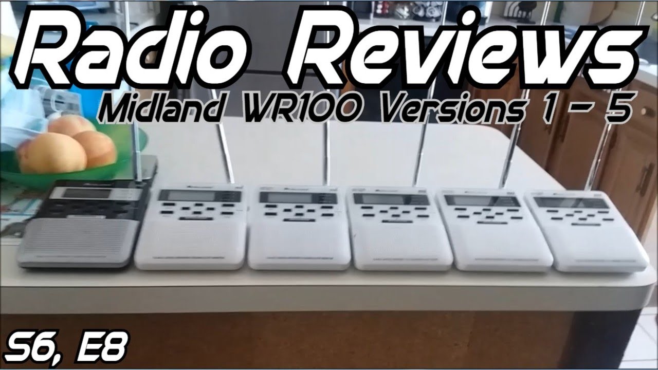 Radio Reviews: Midland WR100 Versions 1 - 5 - YouTube