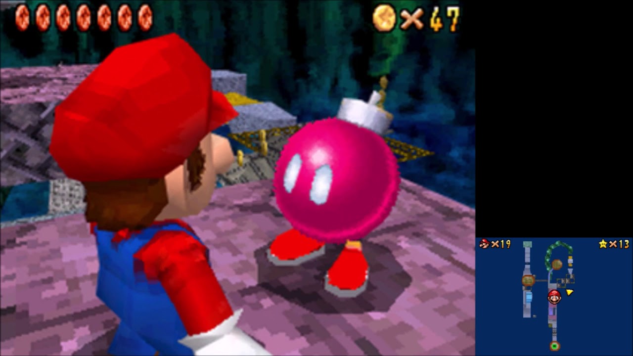 Let's Play Super Mario 64 DS Part 4: Limited 3D Movements - YouTube