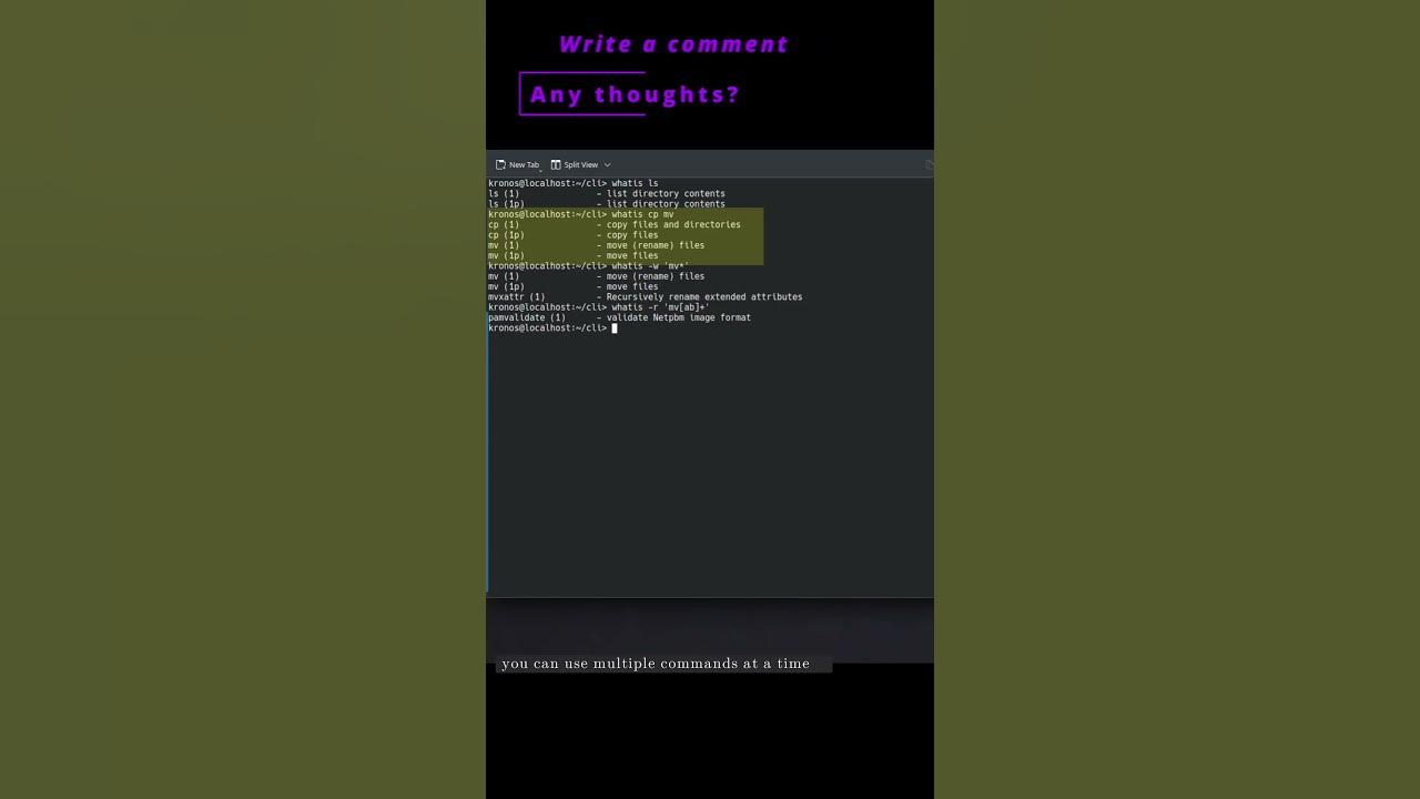 🐧 Linux Cli 9a 🐧 Whatis Command Linux Shell Cli Konsole Ubuntu