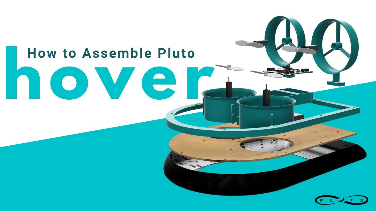 How to assemble Pluto Hover | Hover tutorial | Drona Aviation #drones ...