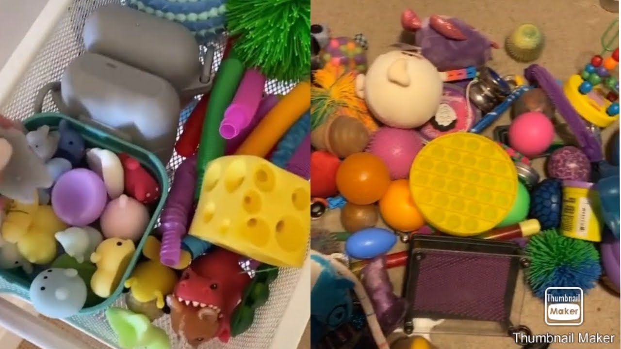 fidget toy tik tok collection compilation - YouTube