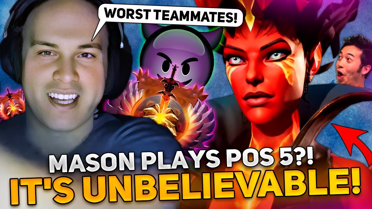 MASON plays POS 5?! IT'S UNBELIEVABLE! | MASON plays QUEEN of PAIN with ...