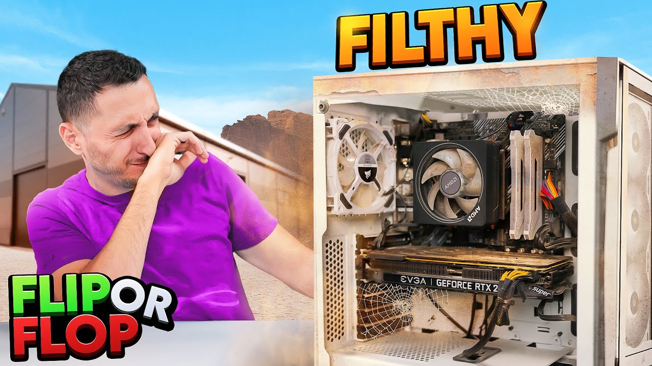 The Most Disgusting PC Flip of all Time - Flip or Flop EP5 - YouTube
