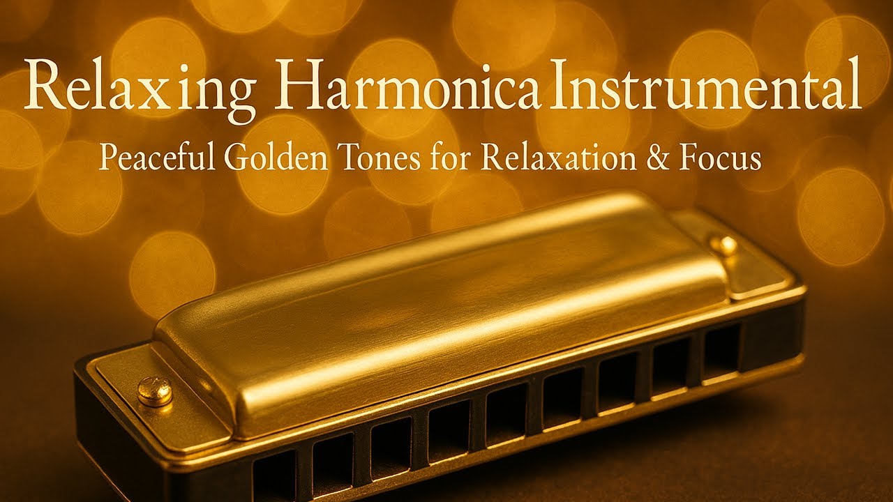 Relaxing Harmonica Instrumental | Peaceful Golden Tones for Relaxation ...