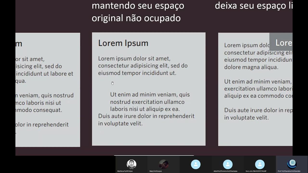 Aula 5 - Programação 4 - Layout com CSS - YouTube
