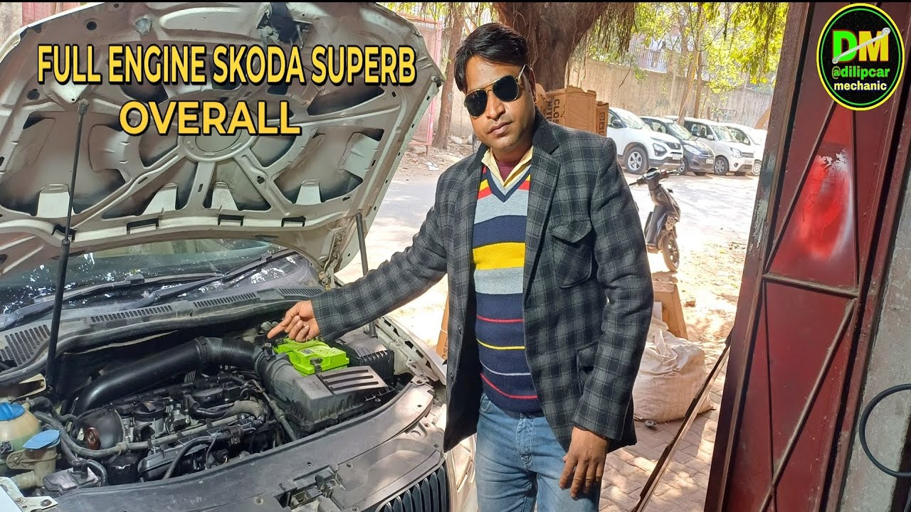 skoda superb engine overall#automobile #mechanical #auto #engine #skoda ...