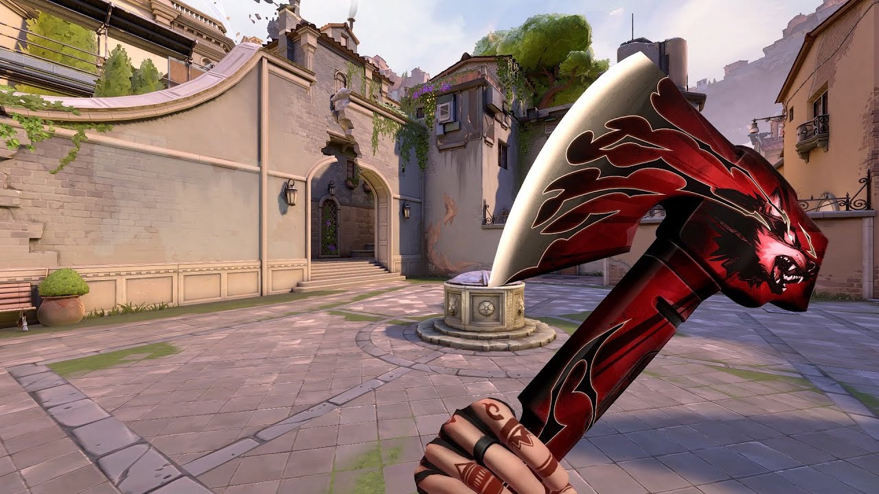 New Skin「STORM MAW AXE」In Game Showcase【 VALORANT 】 - YouTube