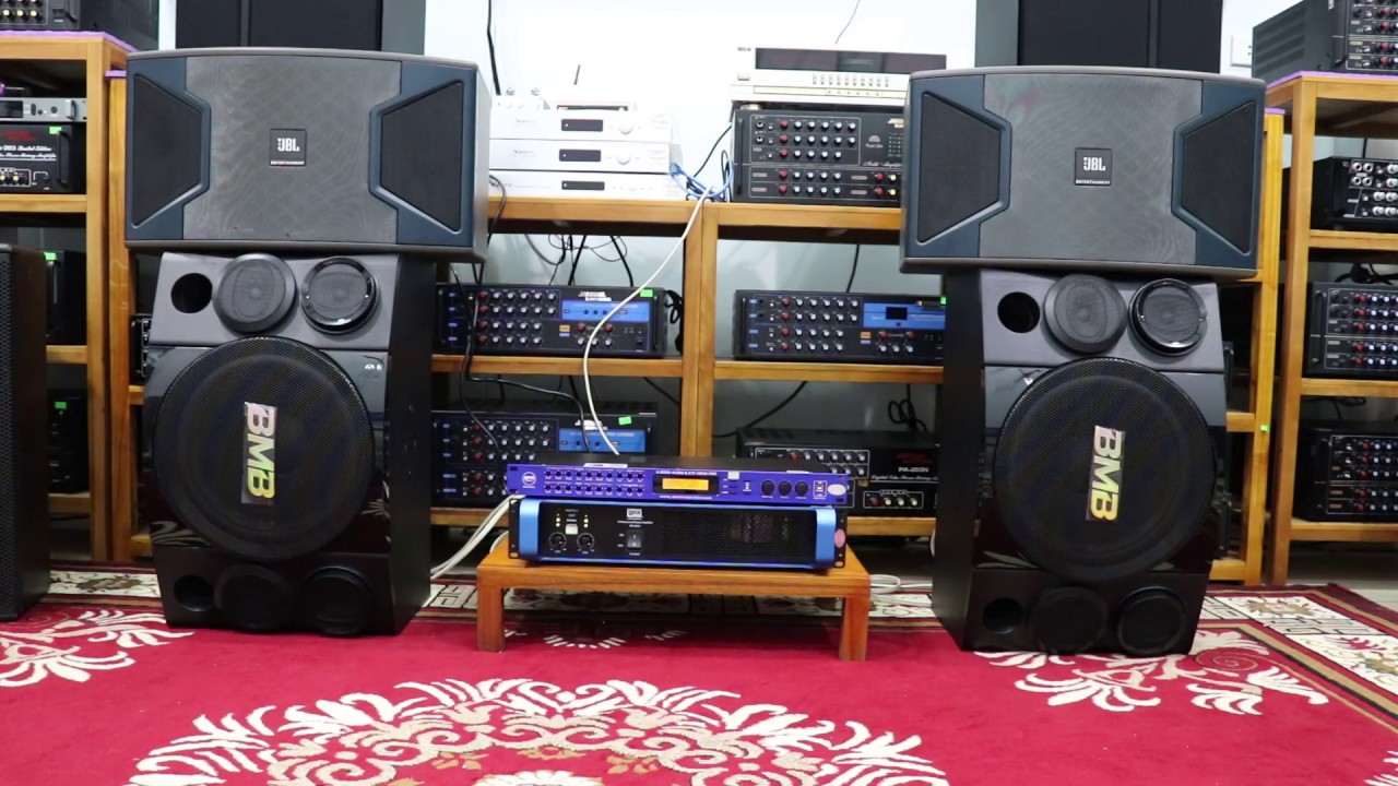 Sức mạnh của đẩy BF Audio XR-8000 kéo 2 đôi loa căng đét ( 0978.562.111 ...