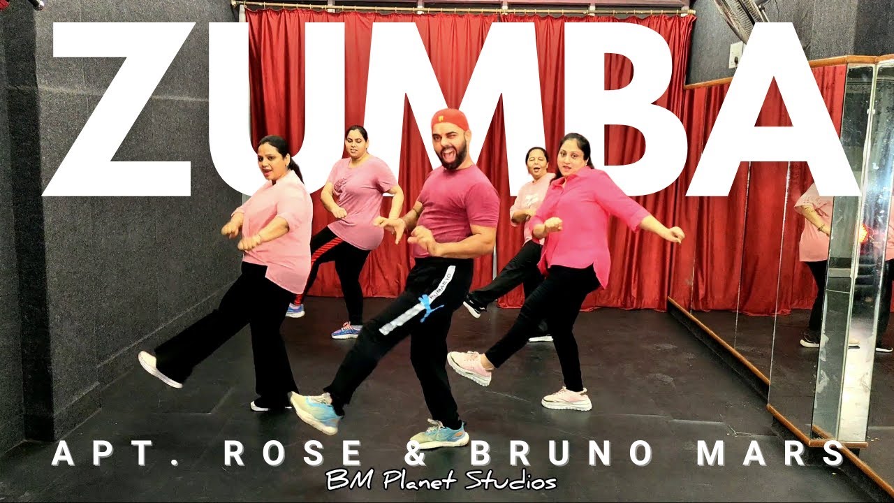 APT. – Rose x Bruno Mars Zumba 💖 | Full Body Dance Workout for Weight ...