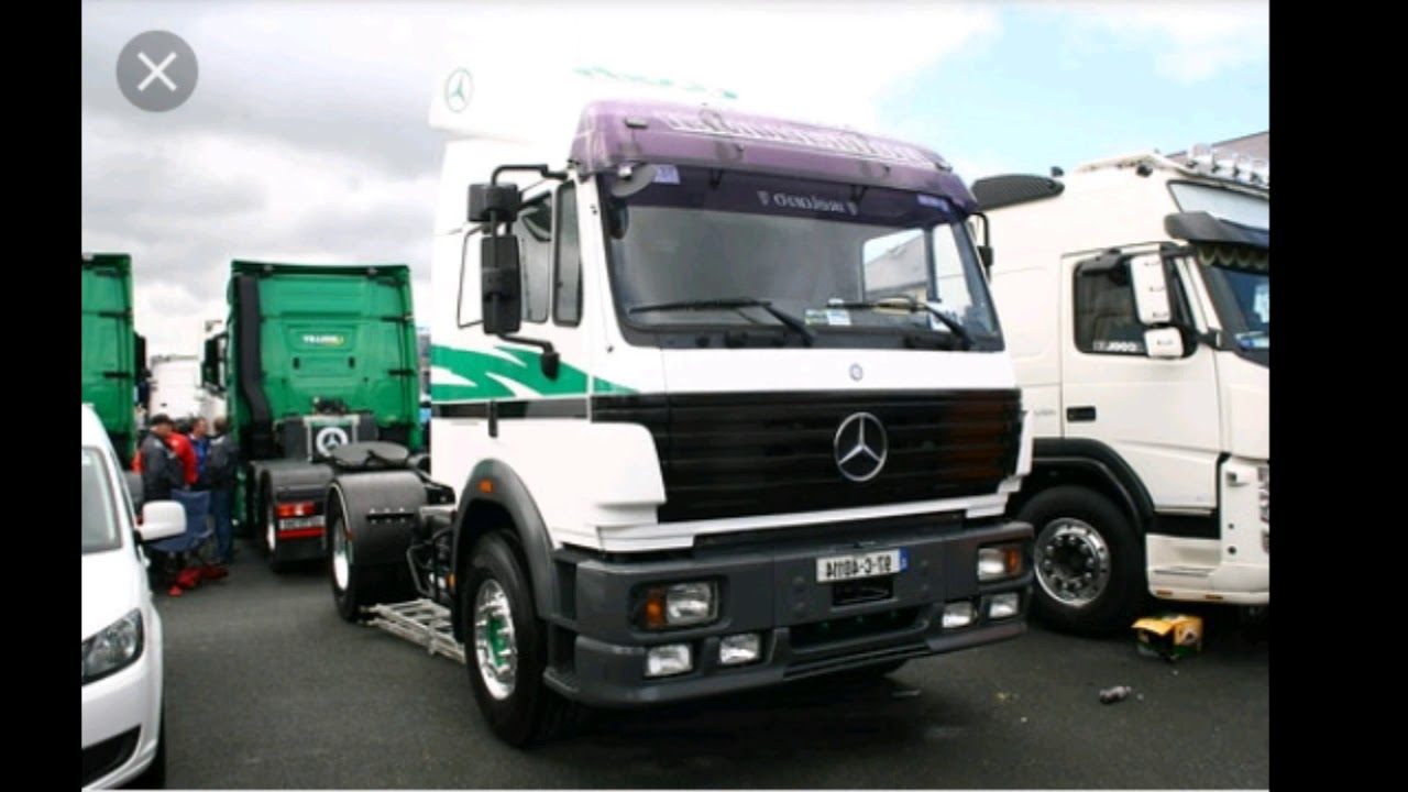 Mercedes Benz NG & SK & Actros - YouTube