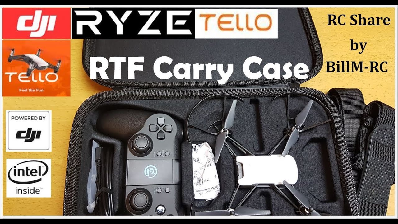 DJI Ryze Tello RTF Carry Case - YouTube