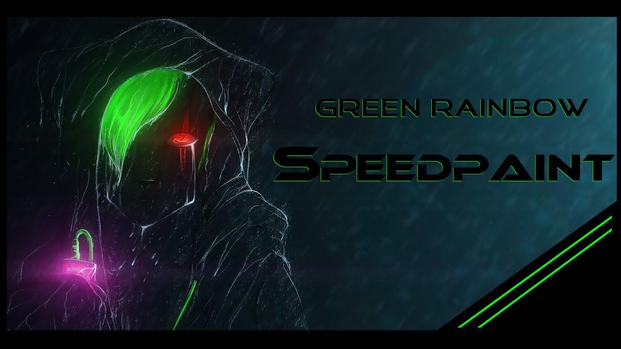 Green Rainbow - Speedpaint - YouTube