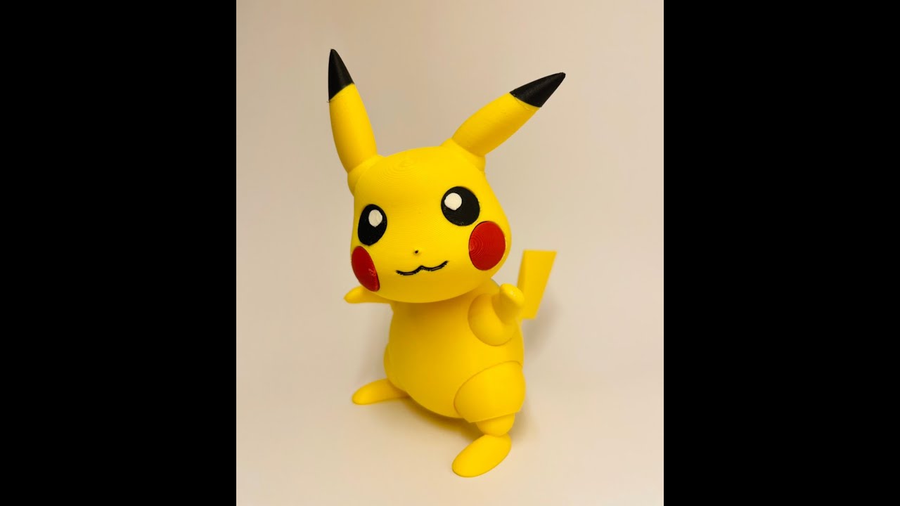 Articulated Pikachu - YouTube