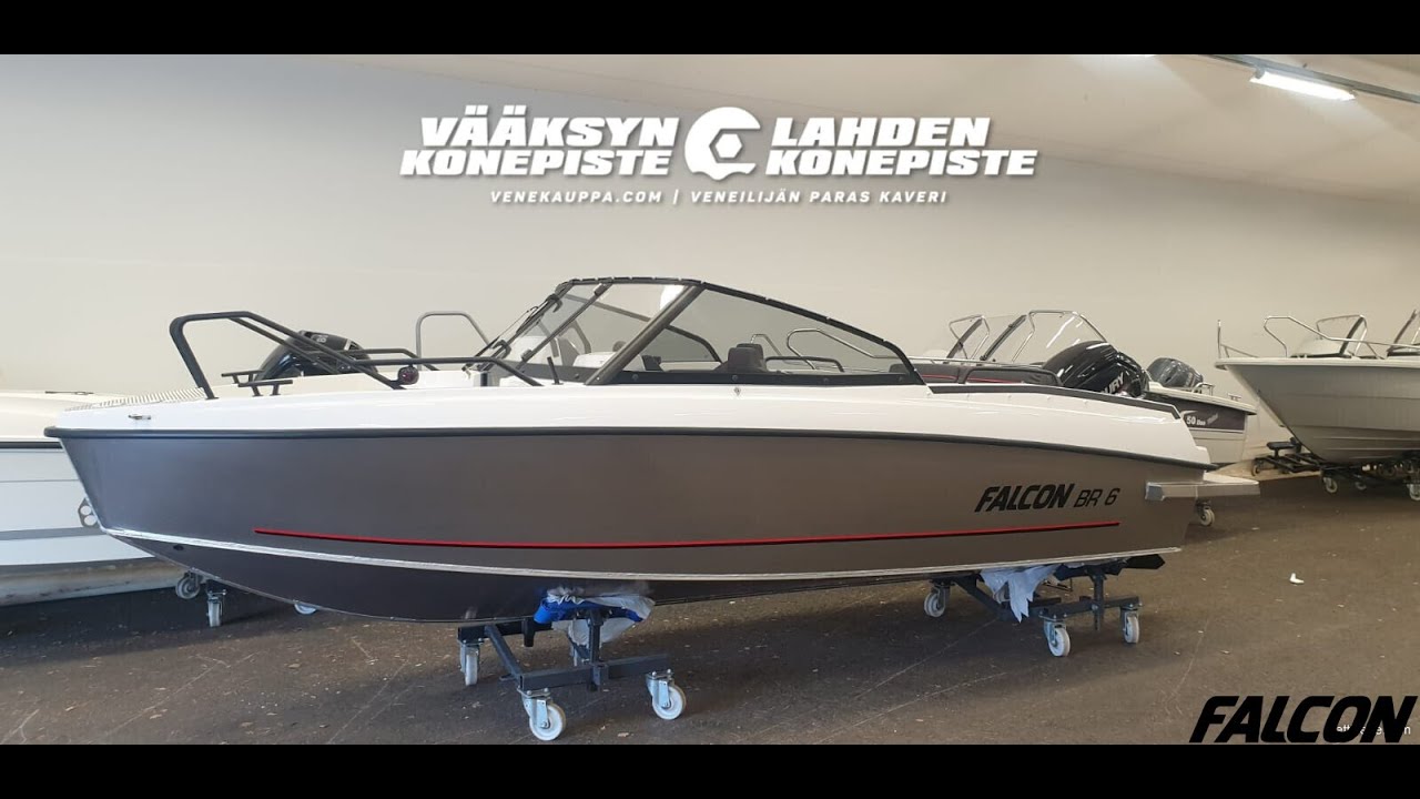 Falcon BR6 + F115 Mercury 2022 - YouTube