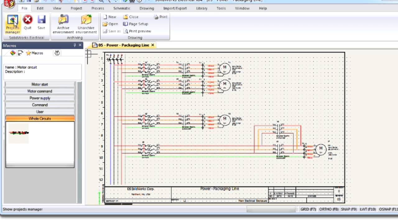 SOLIDWORKS Electrical - Creating, Using, and Sharing Macros - YouTube