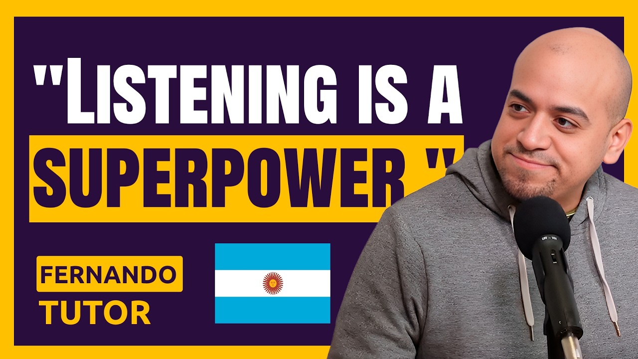 Our FIRST Spanish Tutor Shares His Story - YouTube