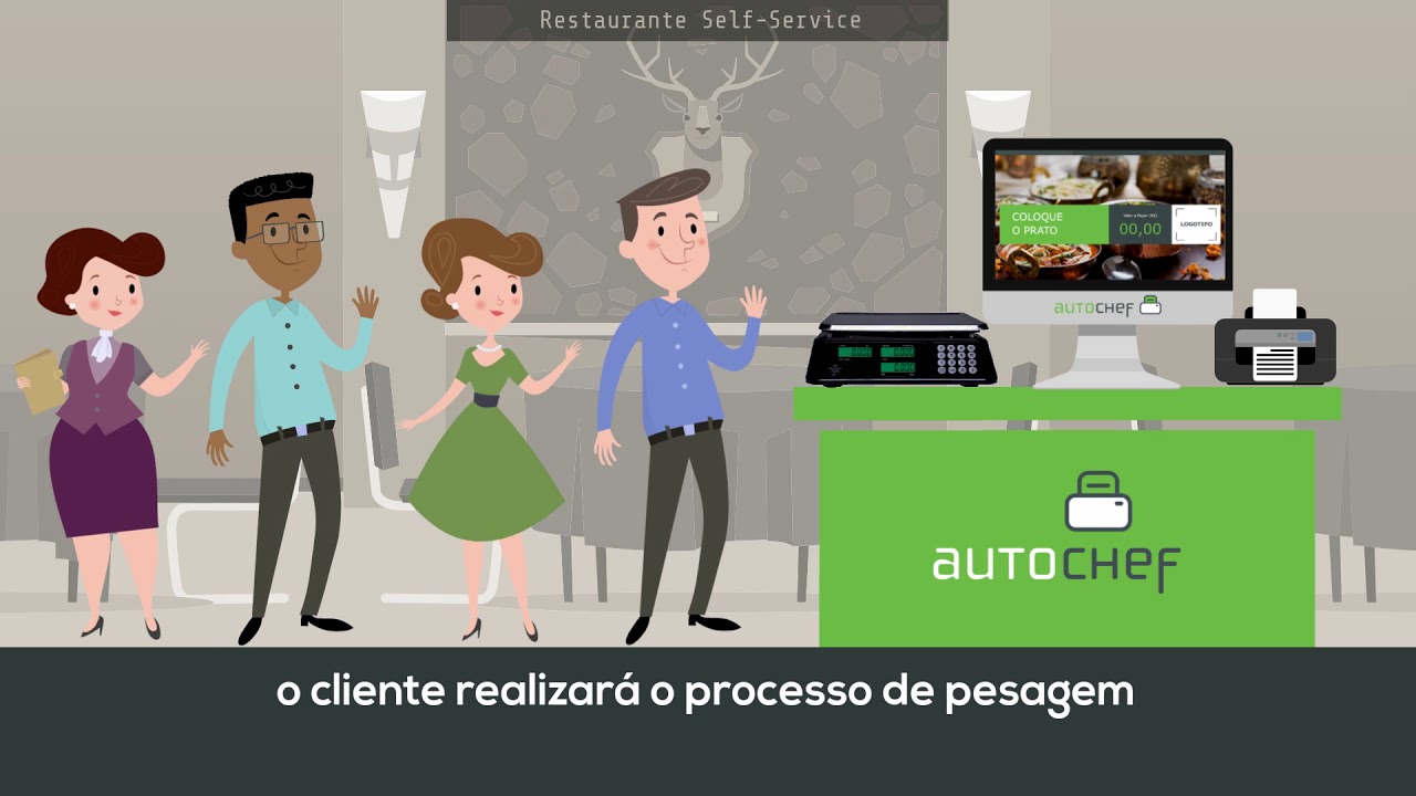 Balança sem Funcionário - AutoChef - YouTube