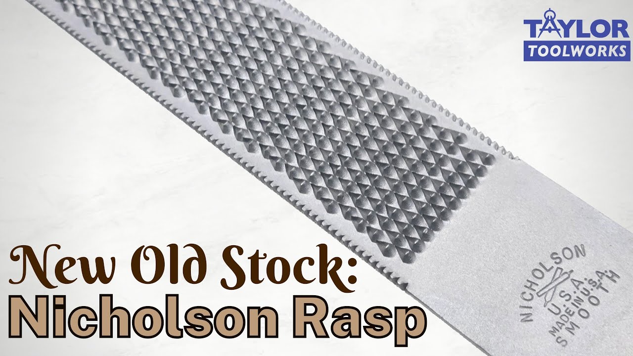 New Old Stock: Nicholson Rasp - YouTube