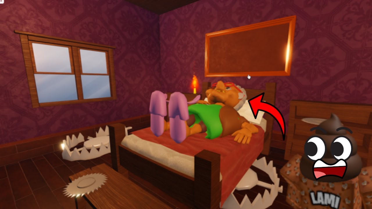 Entkomme Der BÖsen Oma Teil 2 Roblox Kaki 💩 Youtube