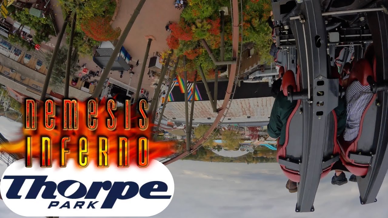 Nemesis Inferno Roller Coaster POV - Pure Adrenaline - YouTube