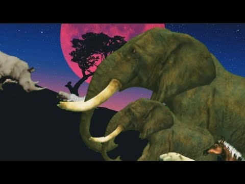Jumanji stampede / rodeo stampede / Animal stampede / animal running ...