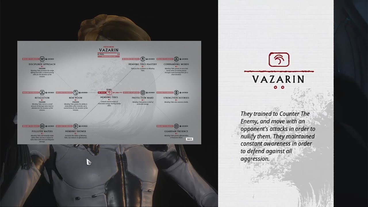 Warframe ITA | Scuola Tenno VAZARIN e weekend di allerte tattiche ...