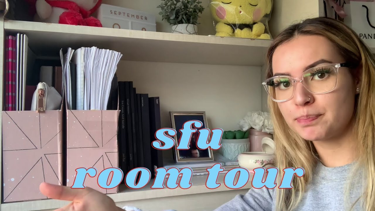 DORM ROOM TOUR | McTaggart Cowan Hall at Simon Fraser University - YouTube