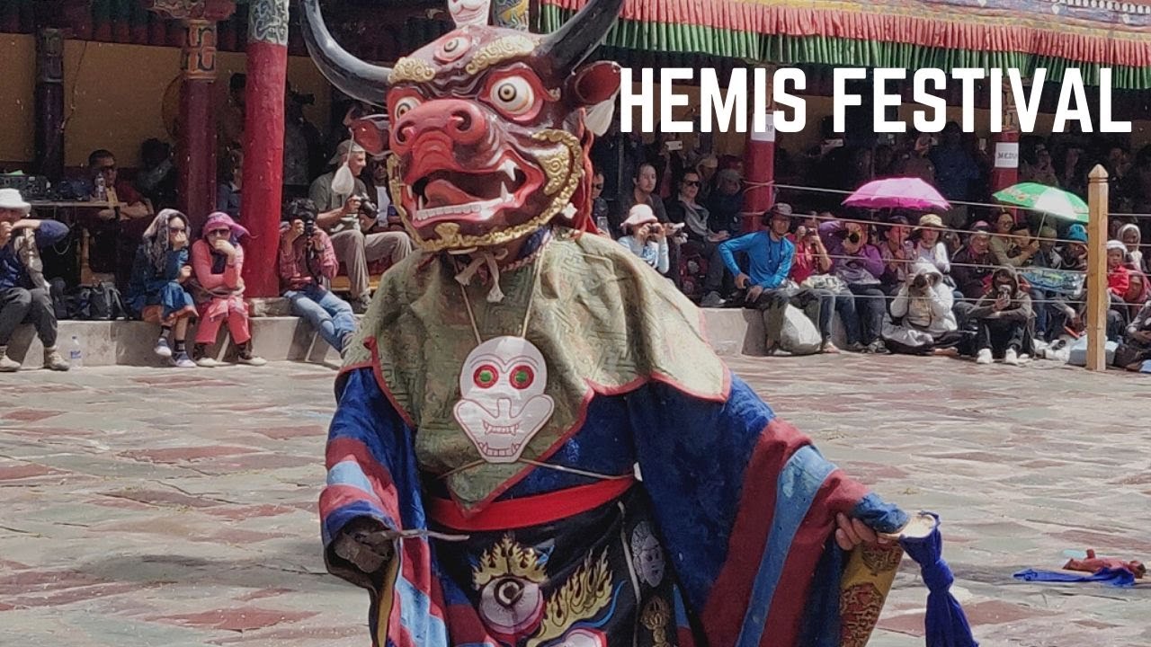 Cham Dance of Hemis Festival Ladakh - YouTube