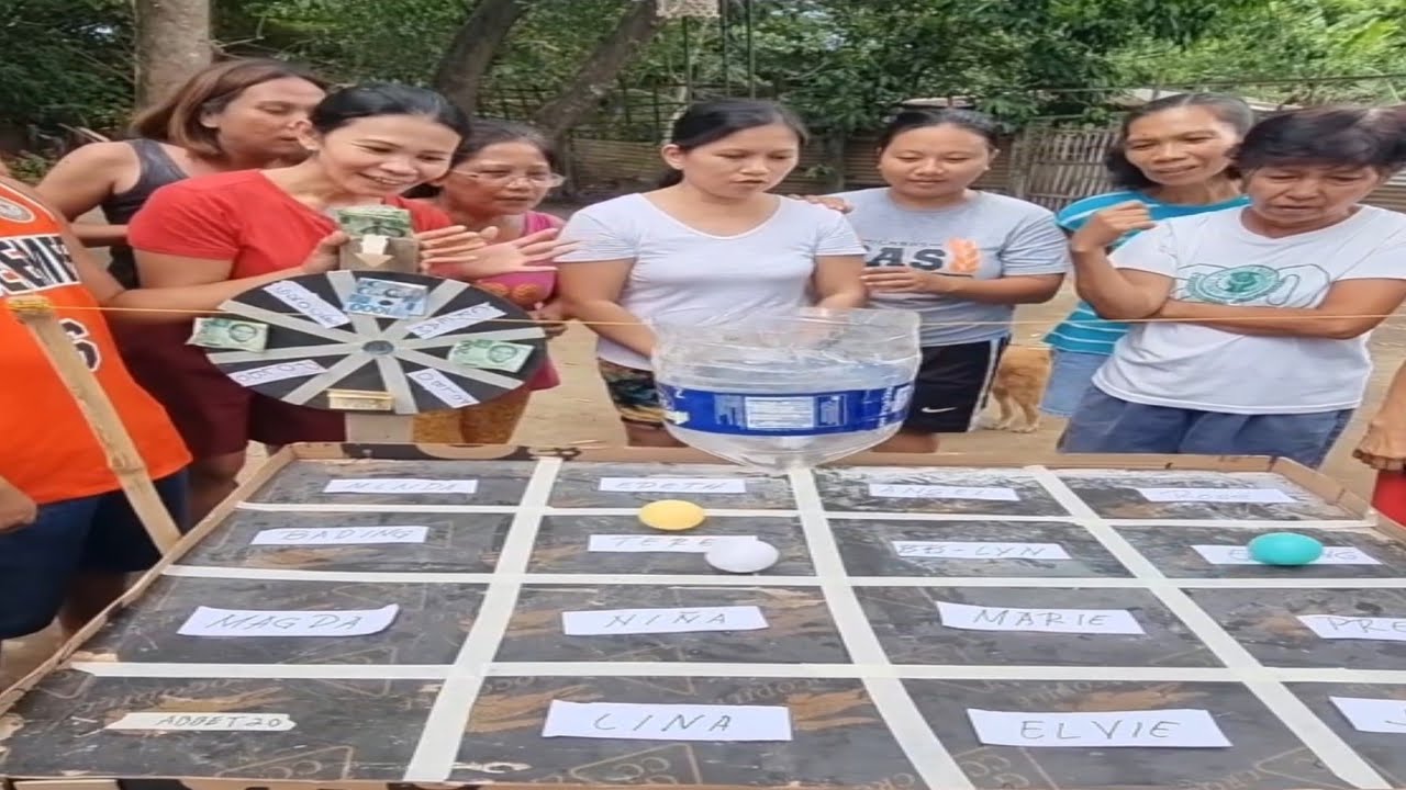 IMPROVISED DOP BALL! IKAW ANG TAYA! PAG NAPUNTA ANG BOLA SA PANGALAN MO ...