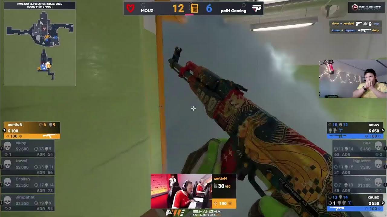 Vitality vs. GamerLegion | Perfect World Shanghai Major 2024 Elimination Stage - YouTube