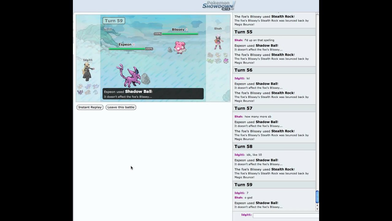 Longest Pokemon Stalling Game Ever - YouTube