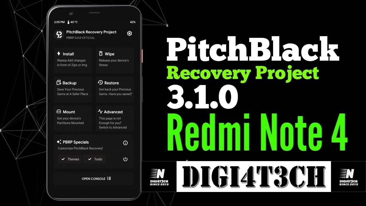 |PBRP 3.1.0| On |Redmi Note 4| |Mido| |Full Review| & |Installation| By ...