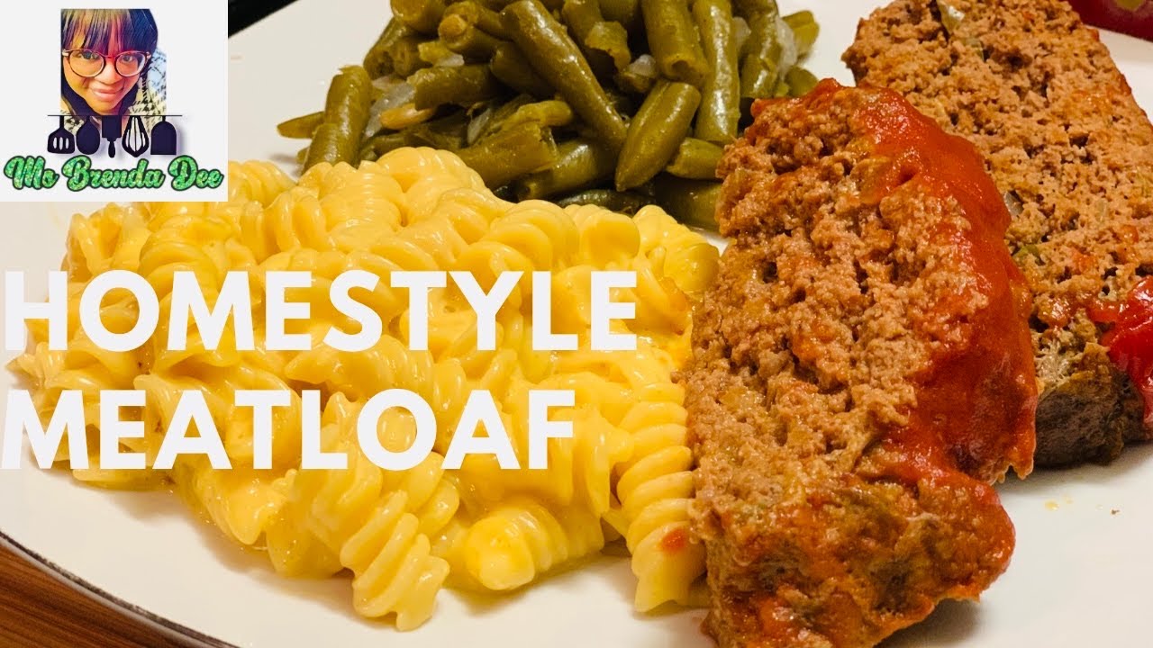 How To Make A Simple Homestyle Meatloaf - YouTube