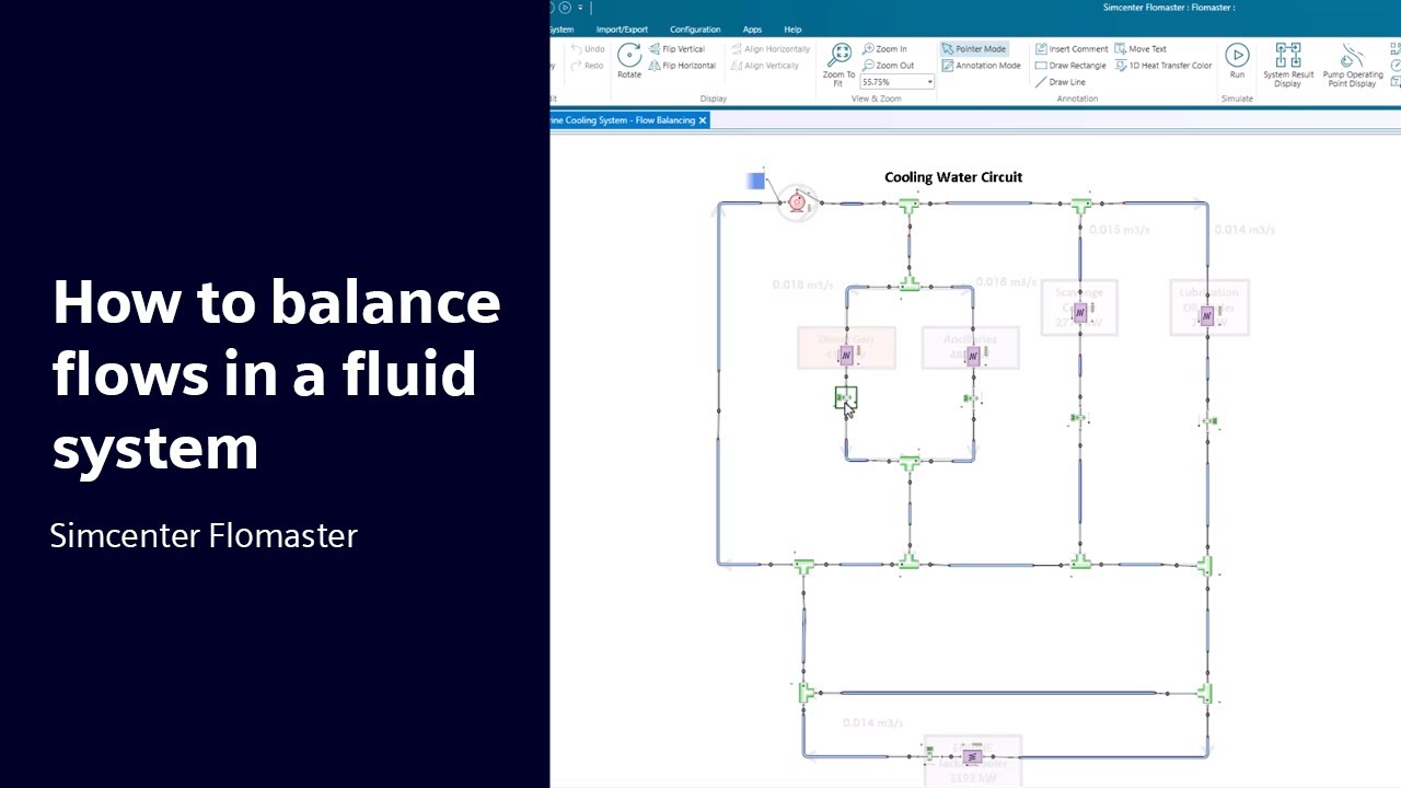 HOW TO I How to balance flows in a fluid system using Simcenter ...