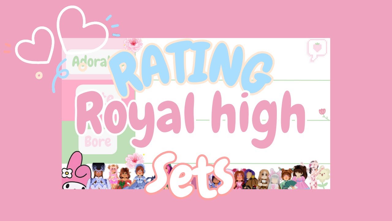 ʚɞ Rating different sets! 🎀 | Royal High ೀ - YouTube
